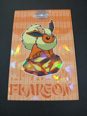 Pokemon Let's Go Eevee Database Set Peru Flareon Gem Cracked Ice US ...