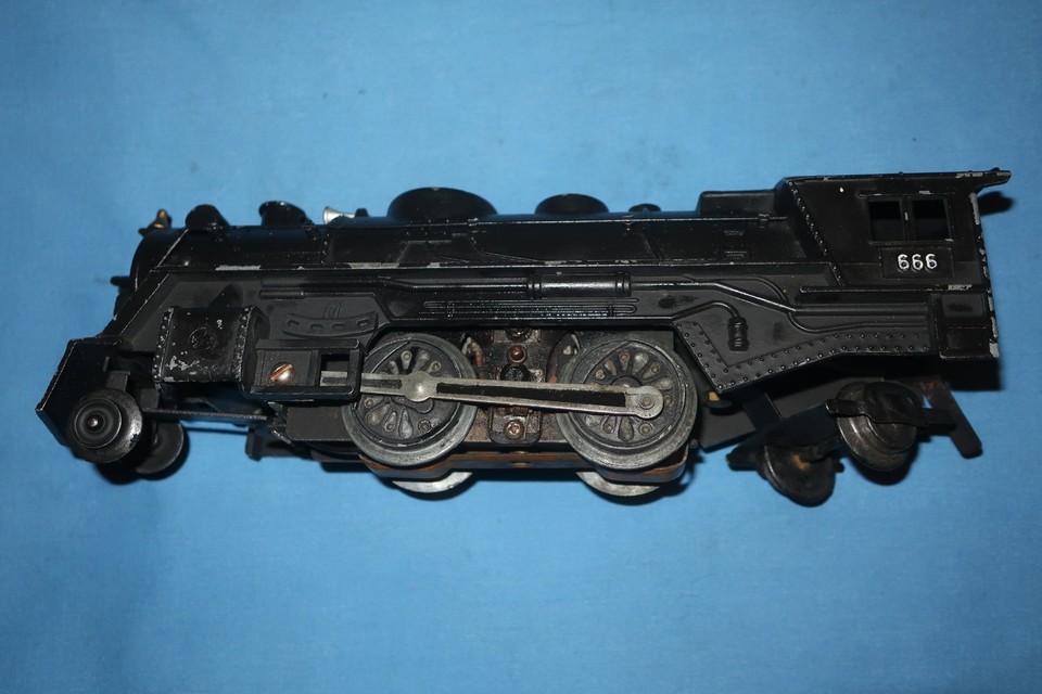 Marx #666 Die-cast Steam Locomotive with Smoke. Runs and Smokes Well | eBay
