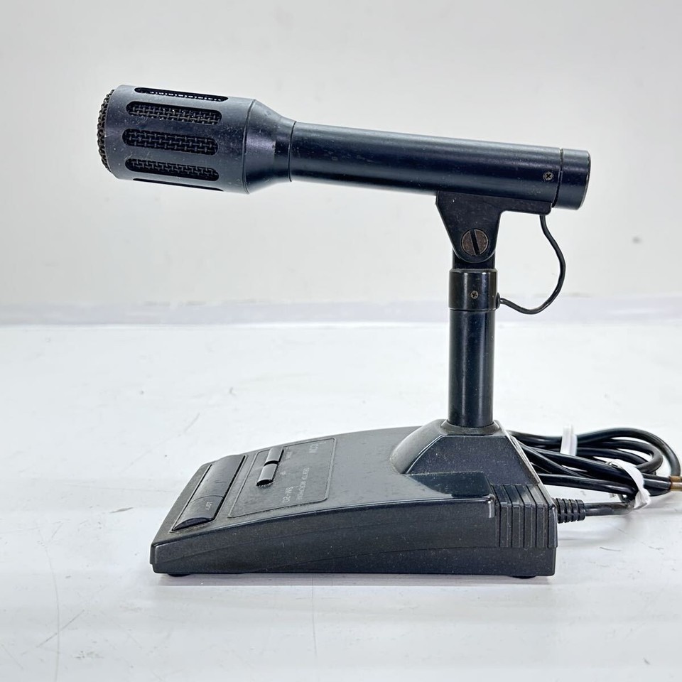 Icom SM-20 Desktop Microphone Tested Working Condenser Mic for HF ...