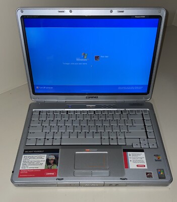 Compaq V2000 Retro Windows XP Laptop With SSD Upgrade | eBay