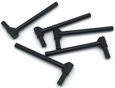 Lego 5 New Black Bar 5L with Handle Friction Ram Parts | eBay