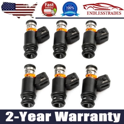 6x Fuel Injectors For VOLKSWAGEN EUROVAN GOLF JETTA 1999-2002 IWP022 ...