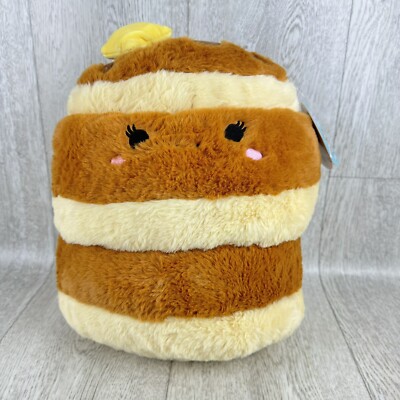 Squishmallows 14” FuzzAmallow Fuzzy Rayen Stack Of Pancakes Fuzz A ...