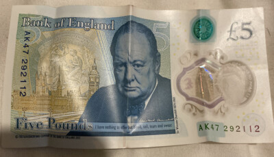 £5 AK47 Five Pound Note Extremely Rare Collectable | eBay UK