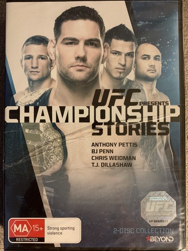 UFC-DVD: Championship Stories - A. Pettis | BJ Penn | C Weidman | T ...