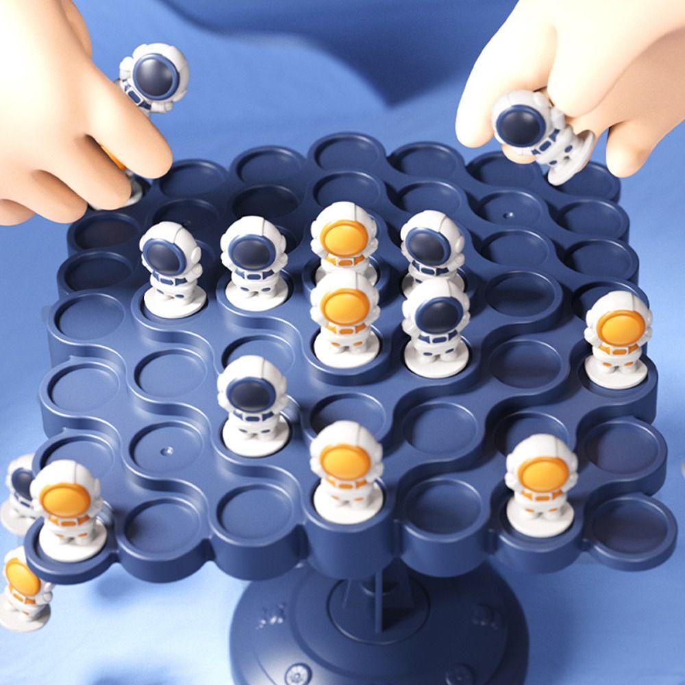 Educational Balance Tree Toy Spaceman Montessori Toy Tabletop Games ...