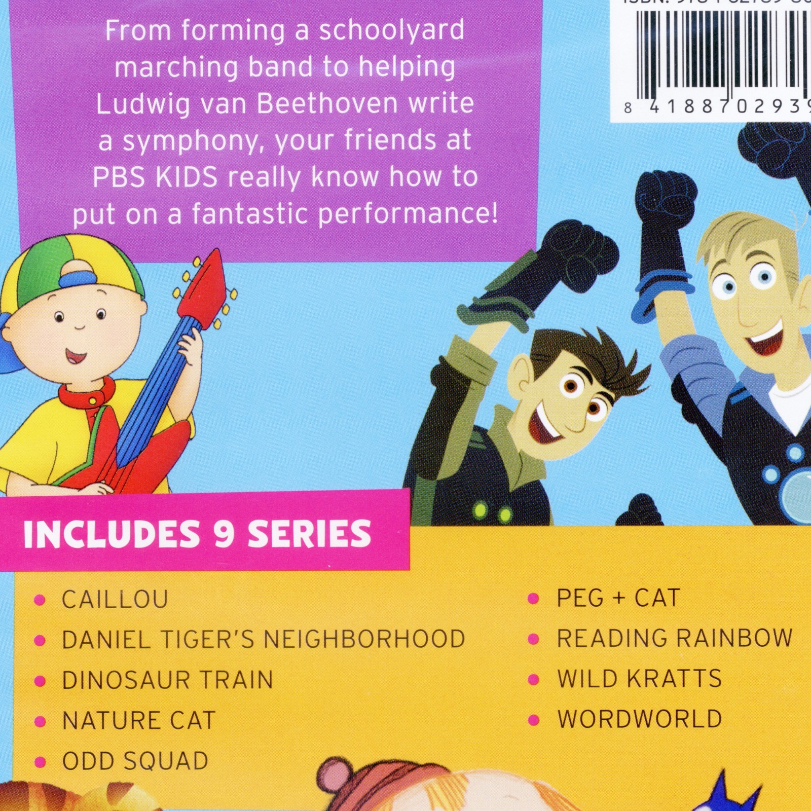 20 Music Tales, 4 hours of PBS Kids fun, new DVD, dance, Dinosaur ...