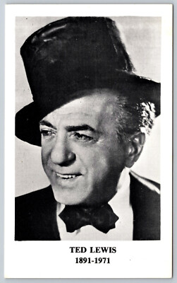 Postcard Ted Lewis 1891-1971 Portrait Jazz King Circleville, OH H18 | eBay