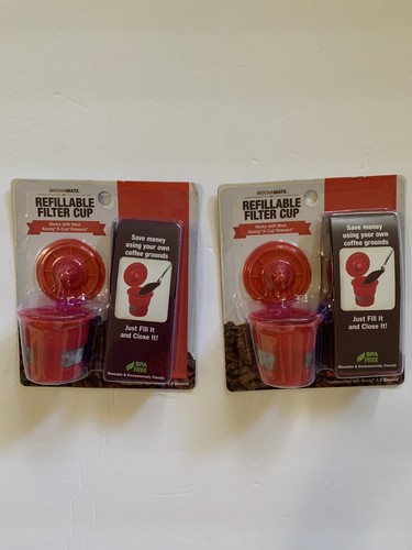 Mocha Mate Refillable Ground Coffee Filter Cup BPA Free NEW NIP Lot Of ...