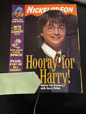 Nickelodeon Magazine October 2001 Hooray for Harry Potter | eBay