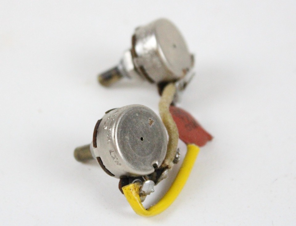 1964-1965 Fender Rhythm Circuit Volume/Tone Pot Set Pre-CBS USA 1960s ...