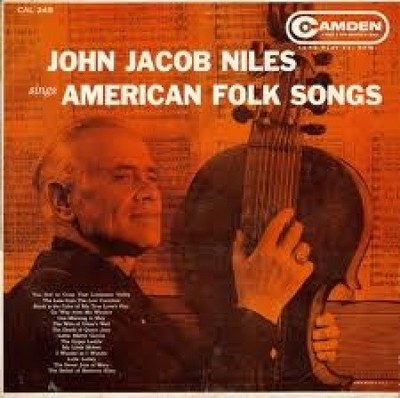 John Jacob Niles Sings Folk Songs by Niles, John Jacob NEUF | eBay