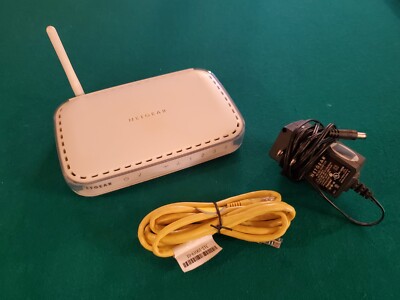 Netgear WGR614 54 Mbps 4-Port 10/100 Wireless G Router (WGR614v9) w ...