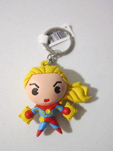 NEW CAPTAIN MARVEL figural KEY CHAIN series 7 ~ 2" tall rubber ~ Marvel ...