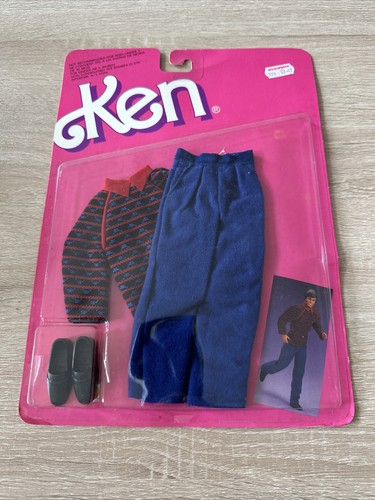 Vintage Barbie Ken Sweater Soft Fashion Outfit 4504 Mattel 1987 RARE ...