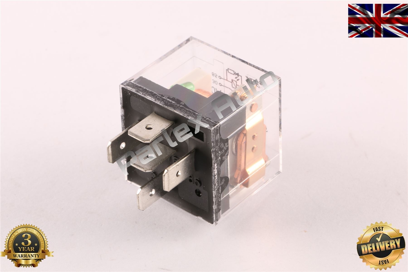 24 Volt 40 Amp Auto Automative Bike Boat Car Van Truck Vehicle Relay (5 ...