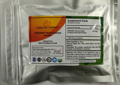 ORGANIC Varuna Bark Powder Crataeva Nurvala NO fillers Pure & High ...