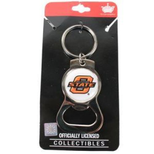 Oklahoma State Cowboys Bottle Opener Keychain With Domed Acrylic Insert ...