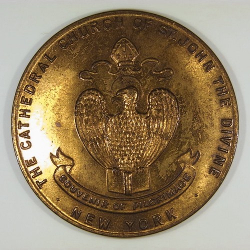 St. Johns Church NY- The Cathedral Church of St. John the Divine Token ...