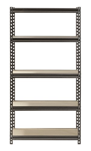 Ur301260pb5psv Silver Vein Steel Storage Rack 5 Adjustable Shelves 4000 ...