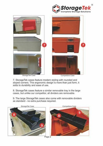 StorageTek Van Storage Rack Shelving - Rola Case Rolacase Ezi-Pak VAS ...