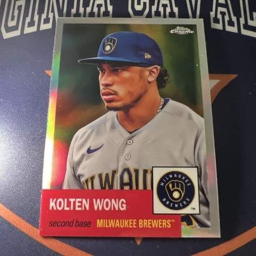 2023 Topps Chrome Platinum Anniversary Kolton Wong #209 Refractor ...