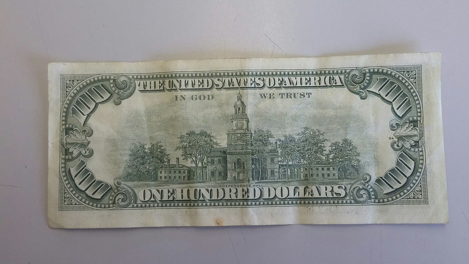 1981 A $100 BILL E. "FEDERAL RESERVE BANK OF RICHMOND VIRGINIA" VERY ...