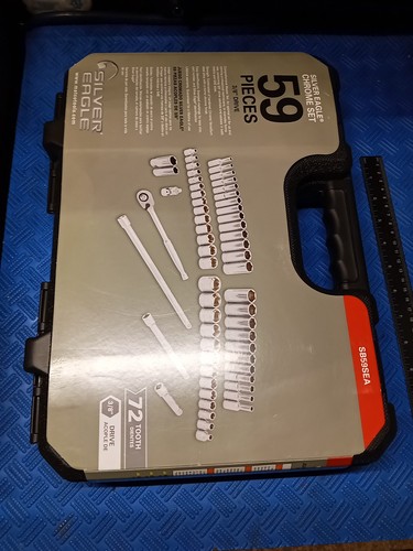 Matco Silver Eagle 3/8 Master Set (Box Only) Metric And SaE Socket Set ...
