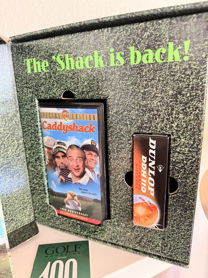 Caddyshack 1999 Special Edition VHS Promo Kit Complete Warner Gopher It ...
