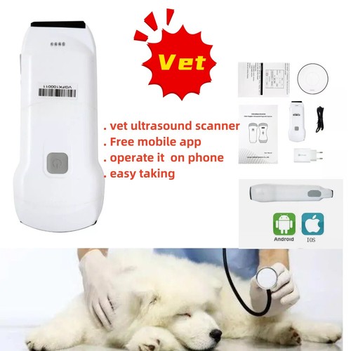 New Vet veterinary Wifi Wireless Ultrasound Scanner Color Doppler ...
