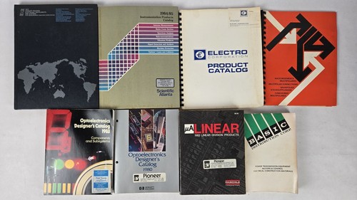 Lot Vintage 70-80's Computer & Electronics Catalogs HP Electro Linear ...