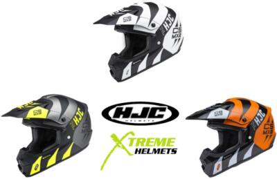 HJC CS-MX II Crox Helmet Off Road Dirt Bike MX DD Ring Lightweight DOT ...