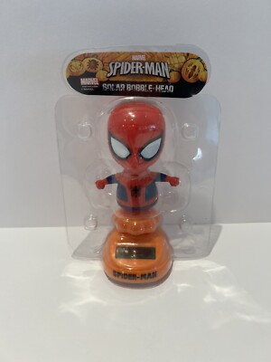 RARE 💙 ️ Marvel Spiderman Solar Powered Bobblehead Dancer | eBay