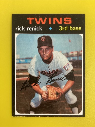 1971 Topps High #694 Rick Renick SP Twins NM | eBay
