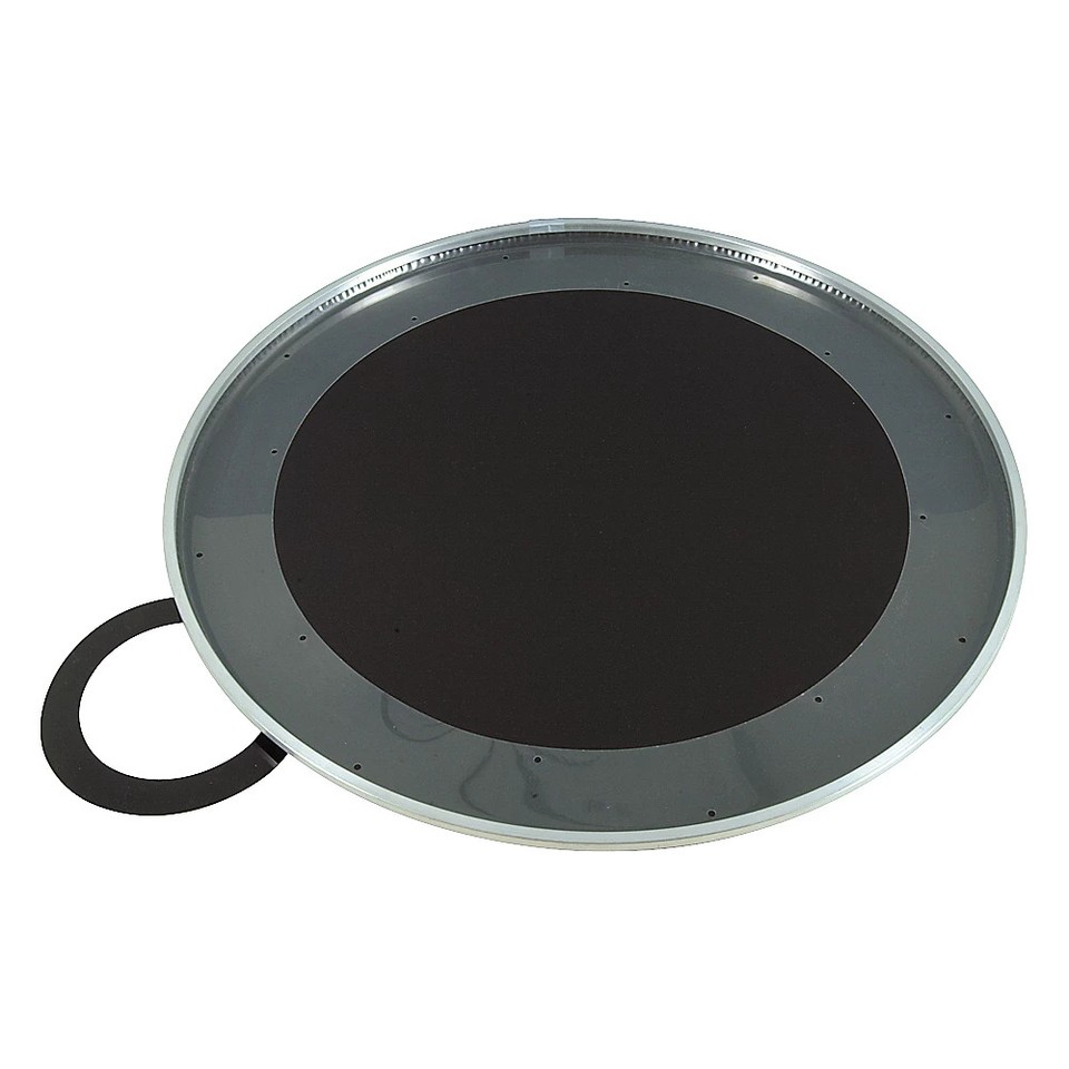 Aquarian Force II Resonant Bass Drum Head Black 24 in. | eBay