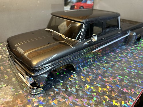 NEW: CEN Racing Sicario 1/10 4wd Dually Painted XL Truck Body: Silver ...