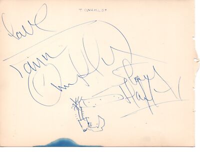 Tommy Quickly music genuine authentic signed autograph signature COA ...