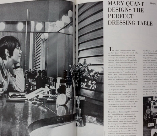 Jean Shrimpton MARY QUANT Sarah Crichton-Stuart HARPERS Jul 1967 Susan ...
