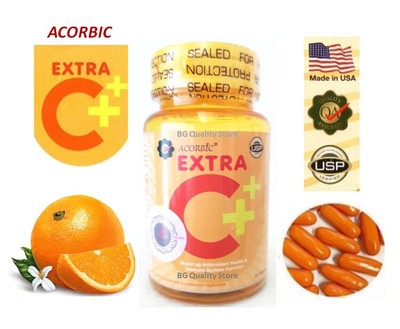 Extra C+ Acorbic Vitamin C Antioxidant Nourish Bright Skin Good Health ...