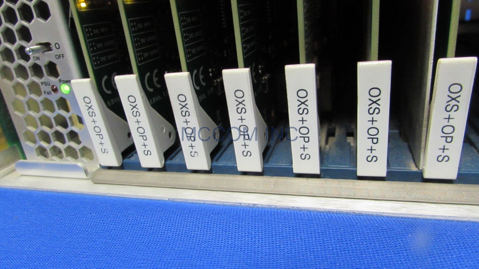 Leitch 6800 Plus QXF Frame w/ 7 OXS+OP+S 3Gb/s HD Electrical to Optical ...