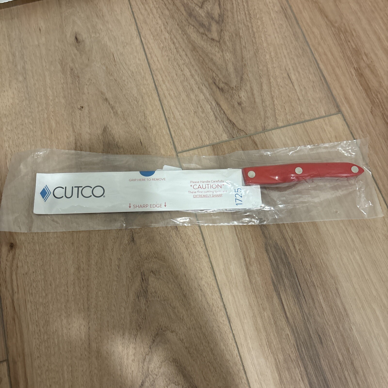 CUTCO French Chef Knife 1725 Red FREE and FAST SHIPPING** | eBay