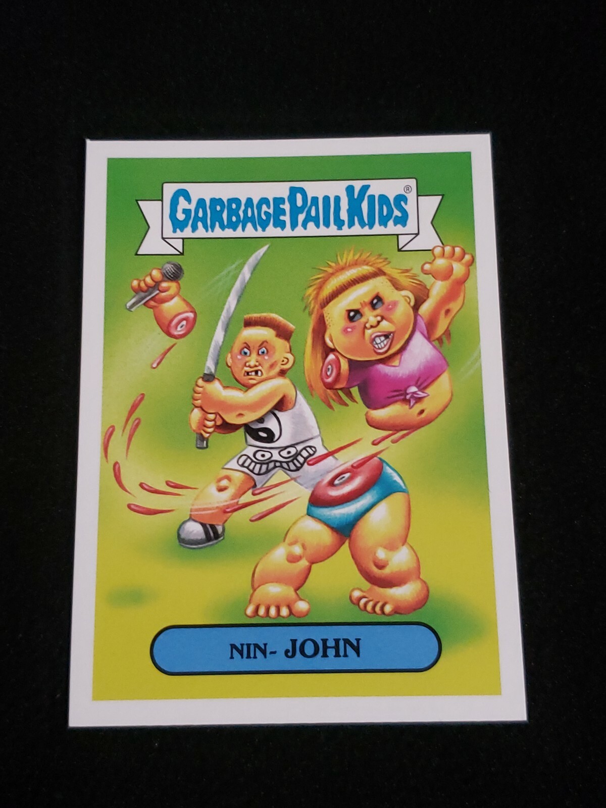 2017 Garbage Pail Kids Battle of the Bands RAP R&B 6b NIN JOHN GPK | eBay