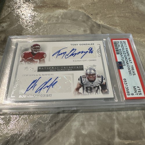 Gonzalez and Gronk Auto 5/10. HOF FHOF RARE | eBay