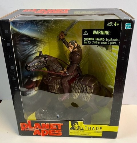 2001 Vintage Planet of the Apes THADE with Battle Steed Action Figure ...