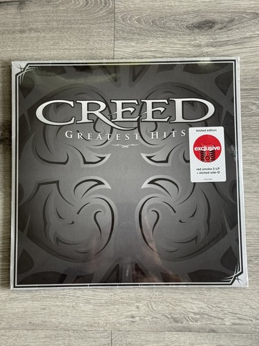 CREED Greatest Hits Vinyl - Target Limited Edition Red Smoke 2 LP Set ...