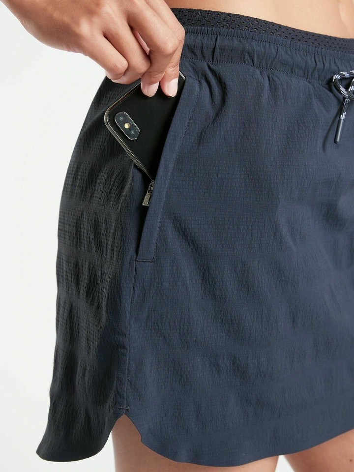 Athleta NWT Crest Skort Size 10 Navy $69 | eBay