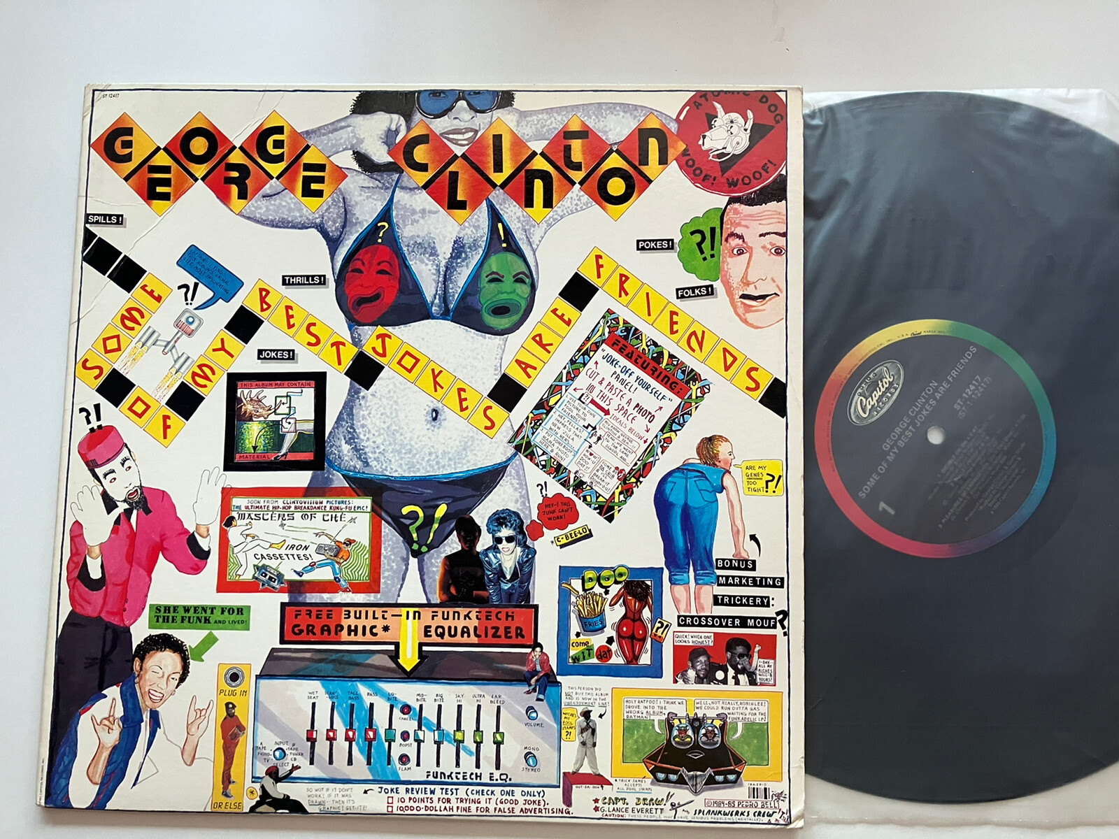 George Clinton LP Some Of My Best Jokes Are Friends | eBay