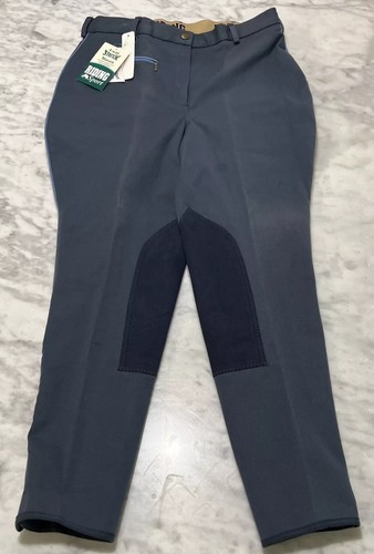 Dover Saddlery Equestrian Horse Riding Breeches Women’s 32R Blue ...