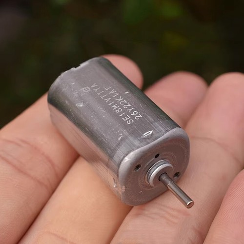 DC 12V 6-Pole Rotor Mini 18MM*18MM Dual Shaft Square Motor Rail Train ...