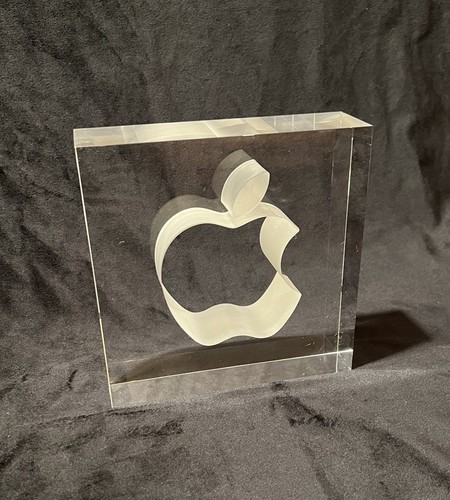 Apple 10 Year Employee Service Award Lead Crystal Collectible | eBay